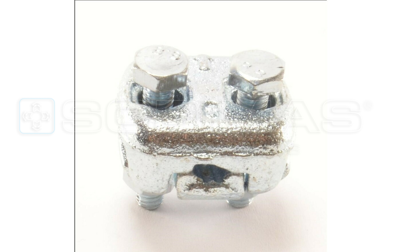 Serre cable double selle diam 5-6