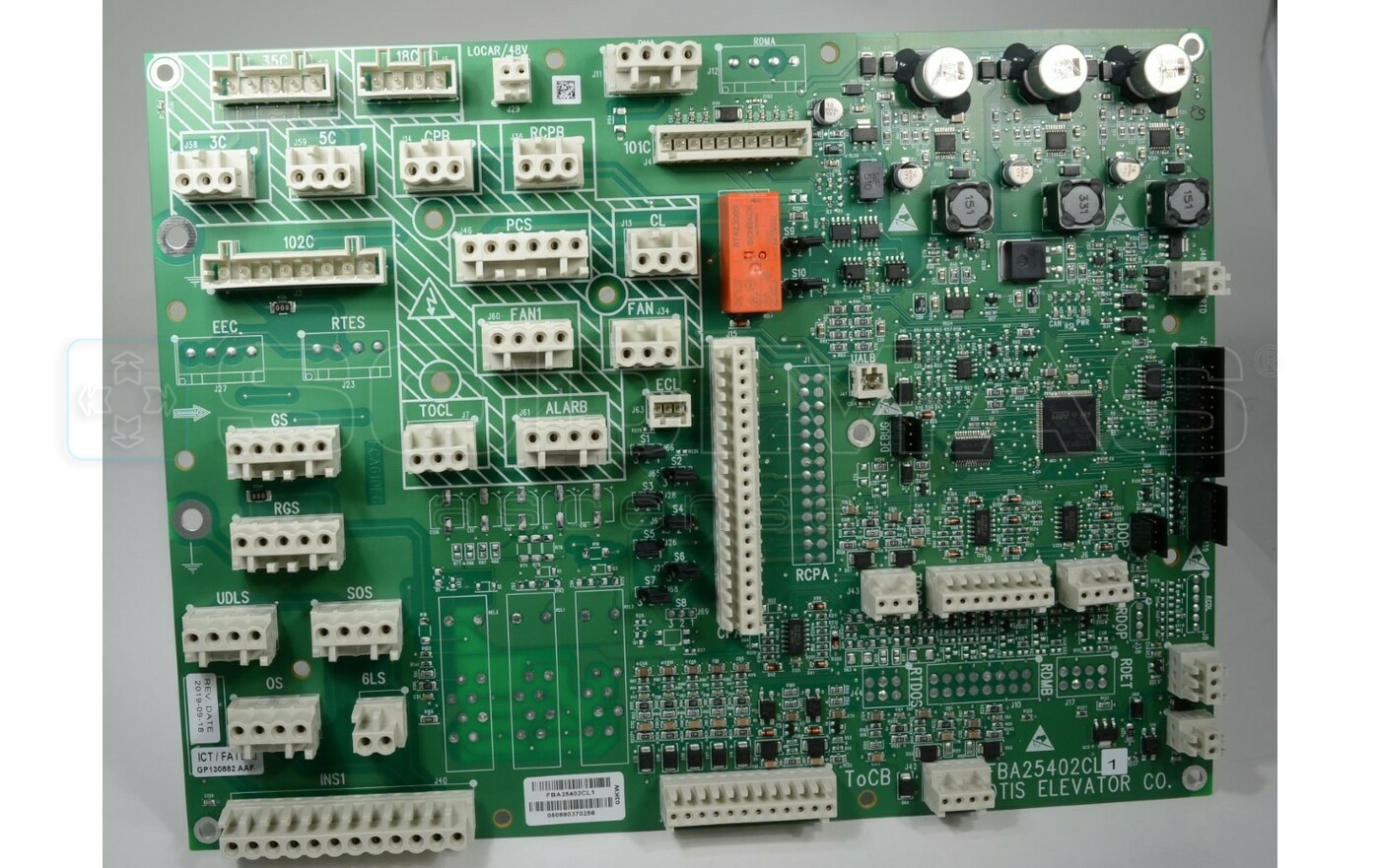 Carte TOCB FBA25402CL1