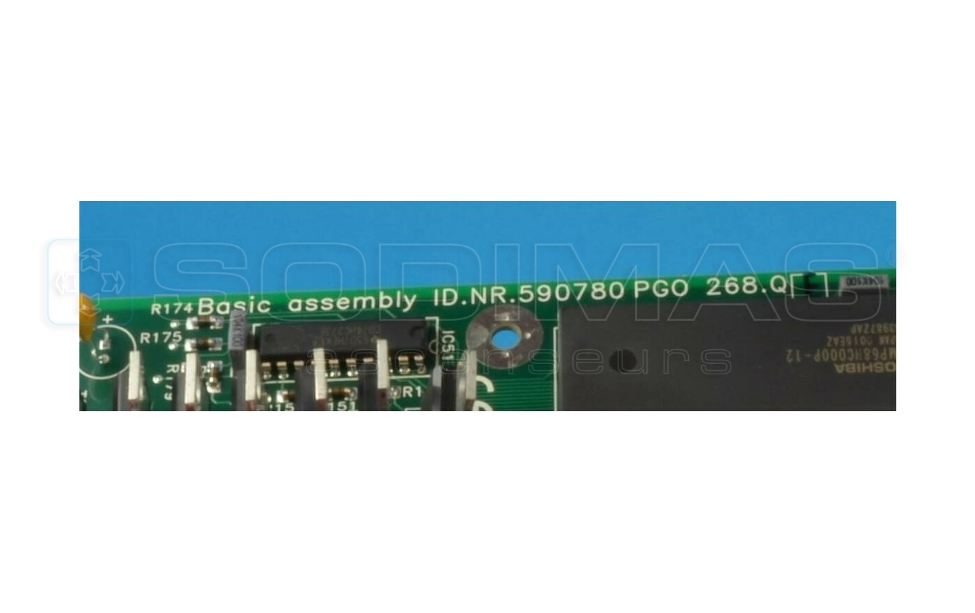 Carte PGO 268 Q-590780