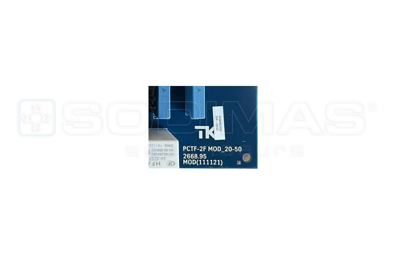 Carte PCTF-2F 2668.95-CMC4